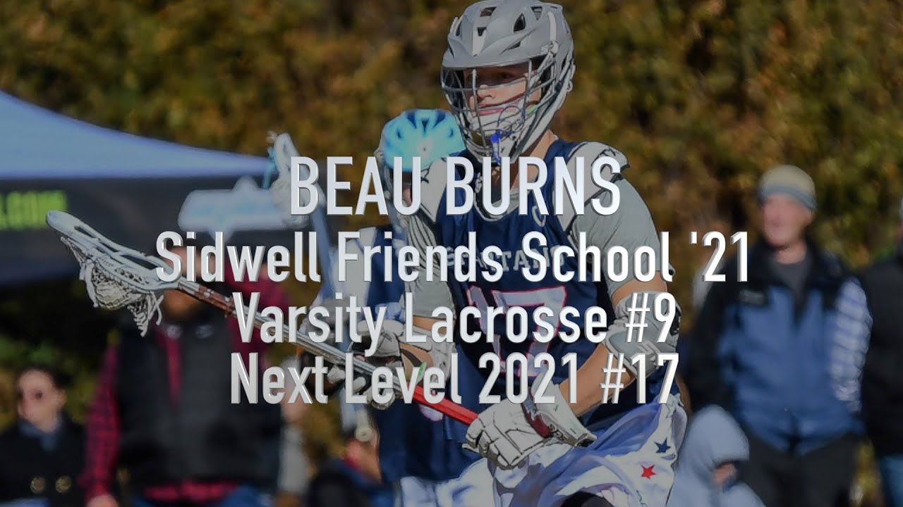 Beau Burns Junior Year Fall Lacrosse Highlights - YouTube