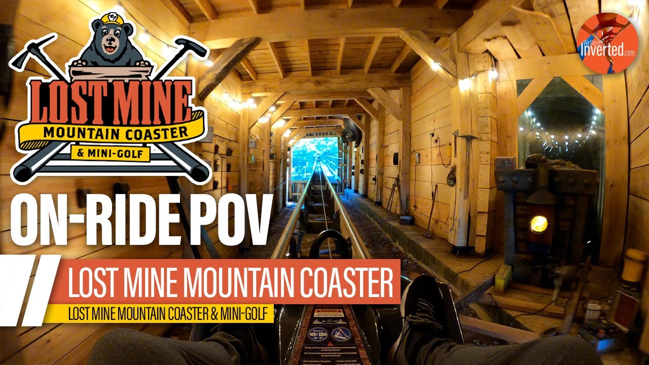 Lost Mine Mountain Coaster On-Ride POV | Lost Mine Mountain Coaster ...