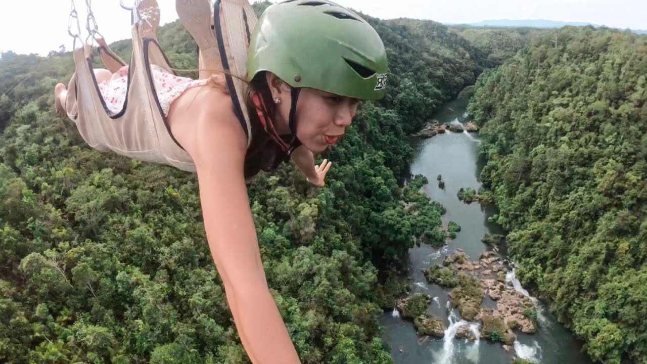 Zipline in Loboc Eco Adventure Park, Bohol, Philippines by Erika Zandra ...