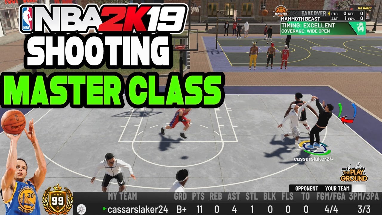 *NEW* NBA 2K19 SHOOTING MASTER CLASS! SHOOT 100% GREENLIGHTS W/ THESE ...