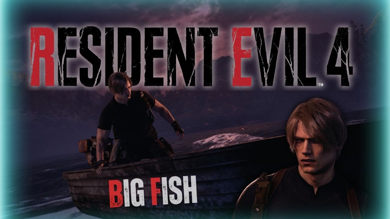BIG FISH MONSTER RESIDENT EVIL 4 REMAKE WALKTHOUGH #3 - YouTube