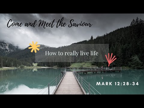 30 Jul (Morning) - How to really live life - YouTube