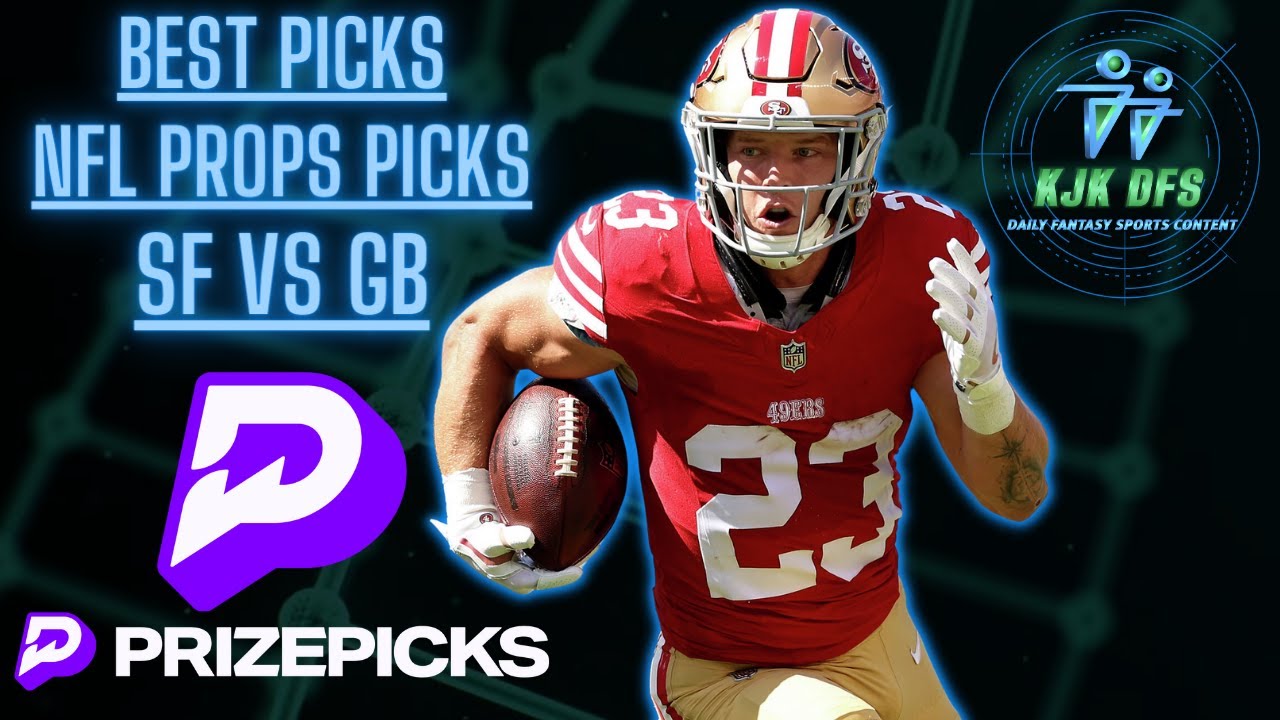 PRIZEPICKS NFL (6-PICK FLEX) NFC DIVISIONAL PLAYER PROPS PICKS | SF VS ...