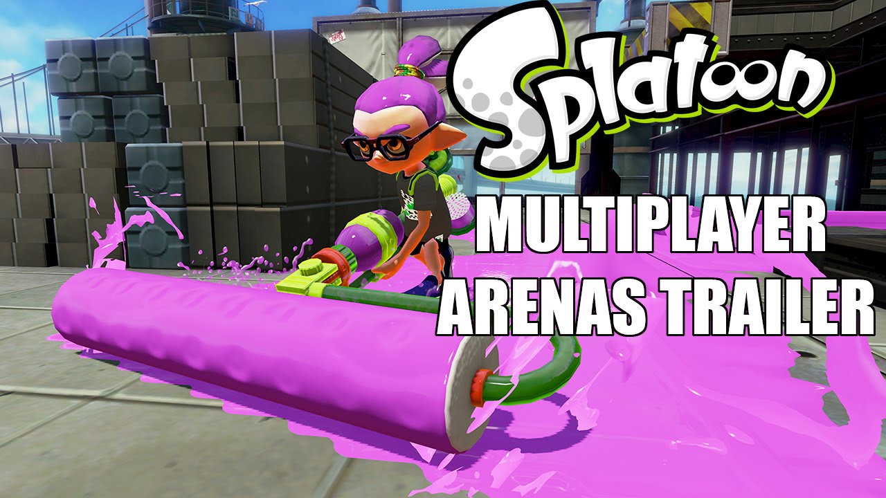 Splatoon Multiplayer Arenas Trailer - YouTube