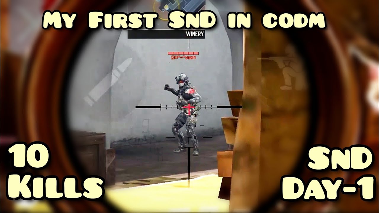 My First SnD in CODM || TUNISIA MAP || 10 kills ||🔥🔥 - YouTube