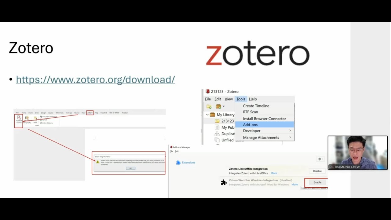 Zotero Reference Management Tool and Plugin (Sci-Hub, References and ...