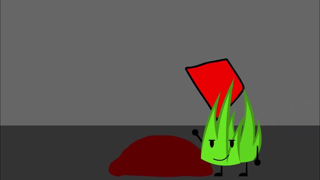 how grassy got his new asset bfdi animation - YouTube