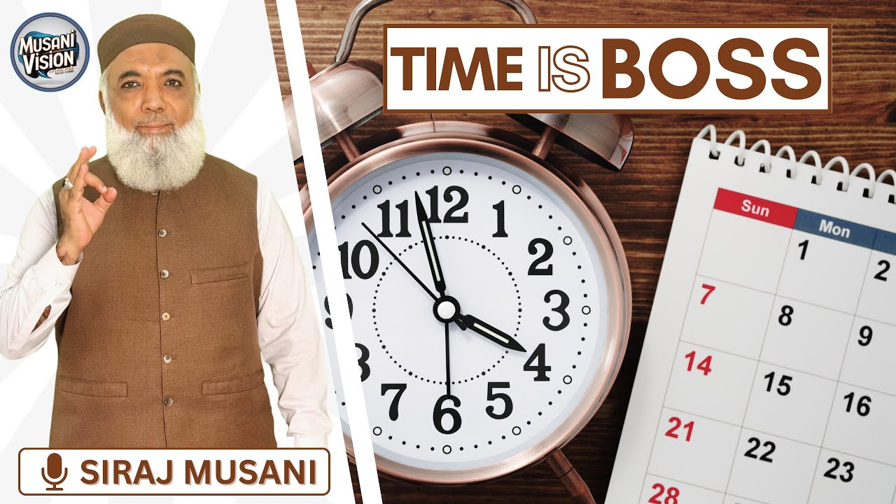 Time is Boss | Time Management | ⁠@musanivision - YouTube