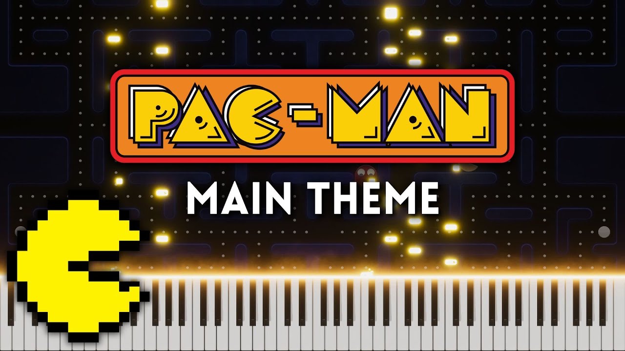 Pac Man Main Theme - Piano Cover (FREE MIDI) - YouTube