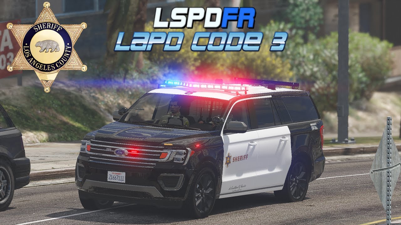 ||VISUAL V|| LSPDFR EP 206 - OFFICER UNDER FIRE [1st PERSON BODYCAM ...