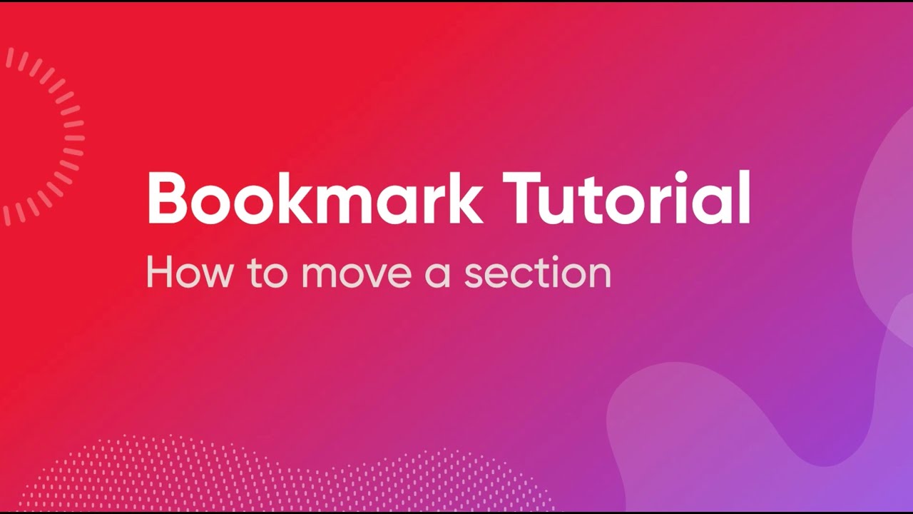 How To Move A Section YouTube how-to-move-a-section-youtube