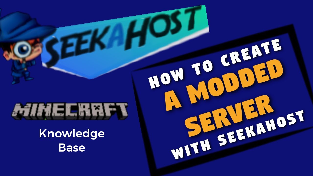 How to Create a Modded Minecraft Server with SeekaHost - YouTube