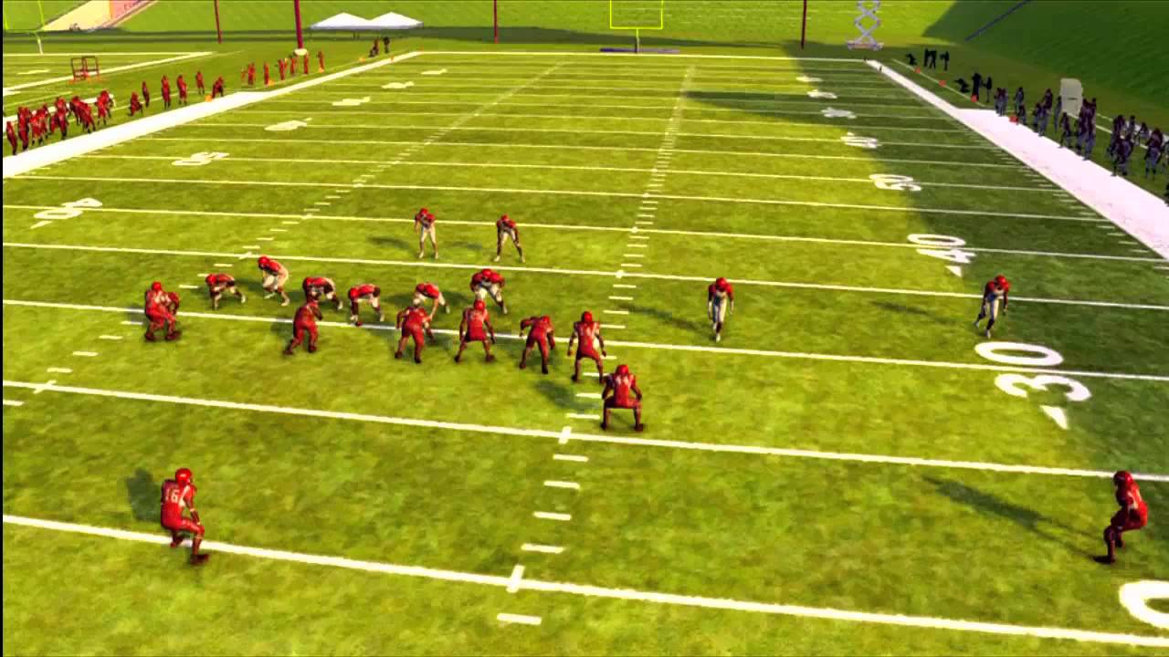 NCAA 13: Cover 3 Robber Zone Blitz Concept - Nickel Buck Slant 3 - YouTube