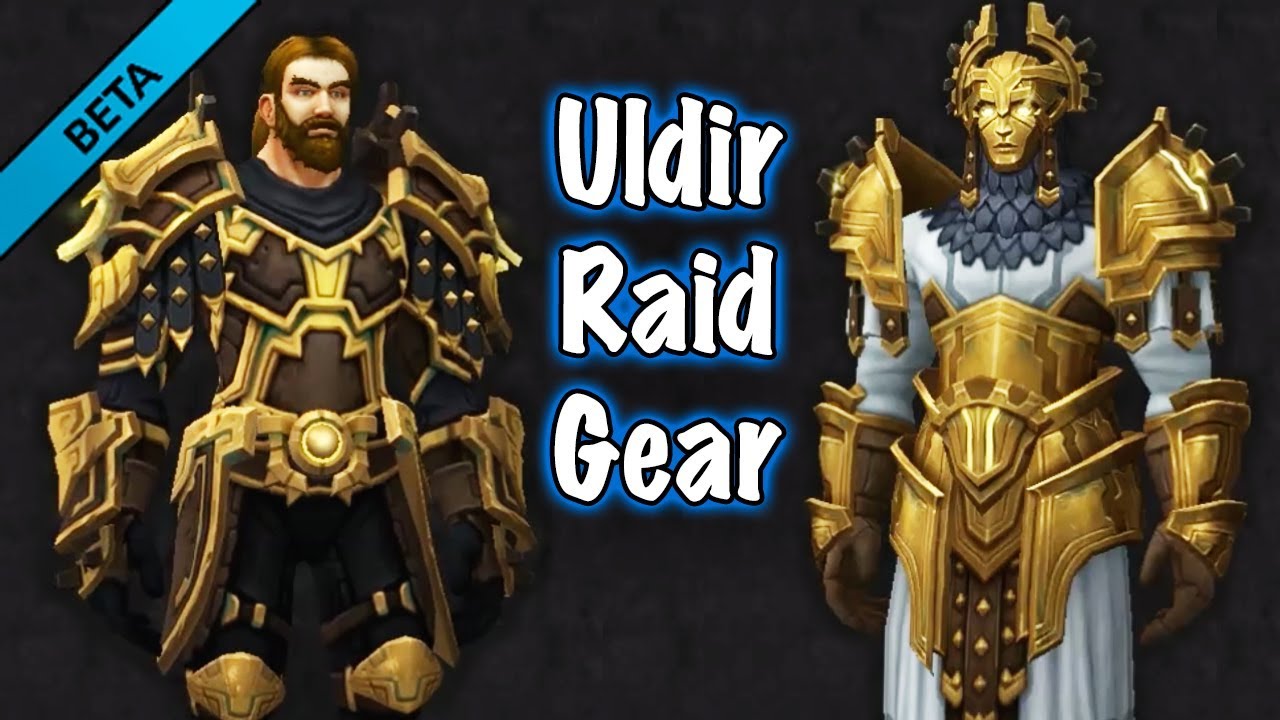Jessiehealz - Uldir Raid Gear Sets (BFA Beta) - YouTube