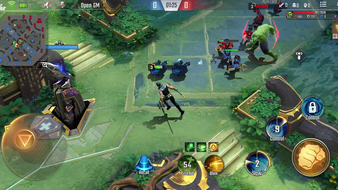 Marvel Super War- (New Hero) Namor Skills and Gameplay - YouTube