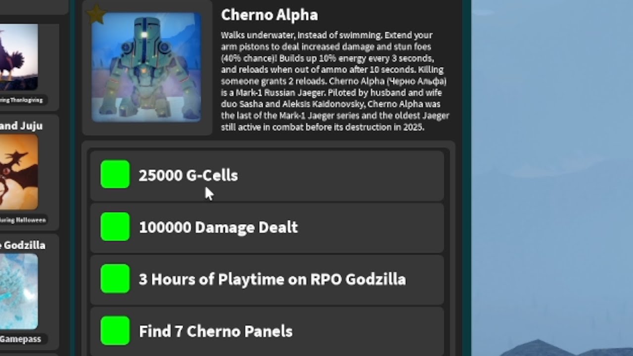 Roblox Kaiju Universe: Purchasing CHERNO ALPHA (Gameplay) #7 - YouTube