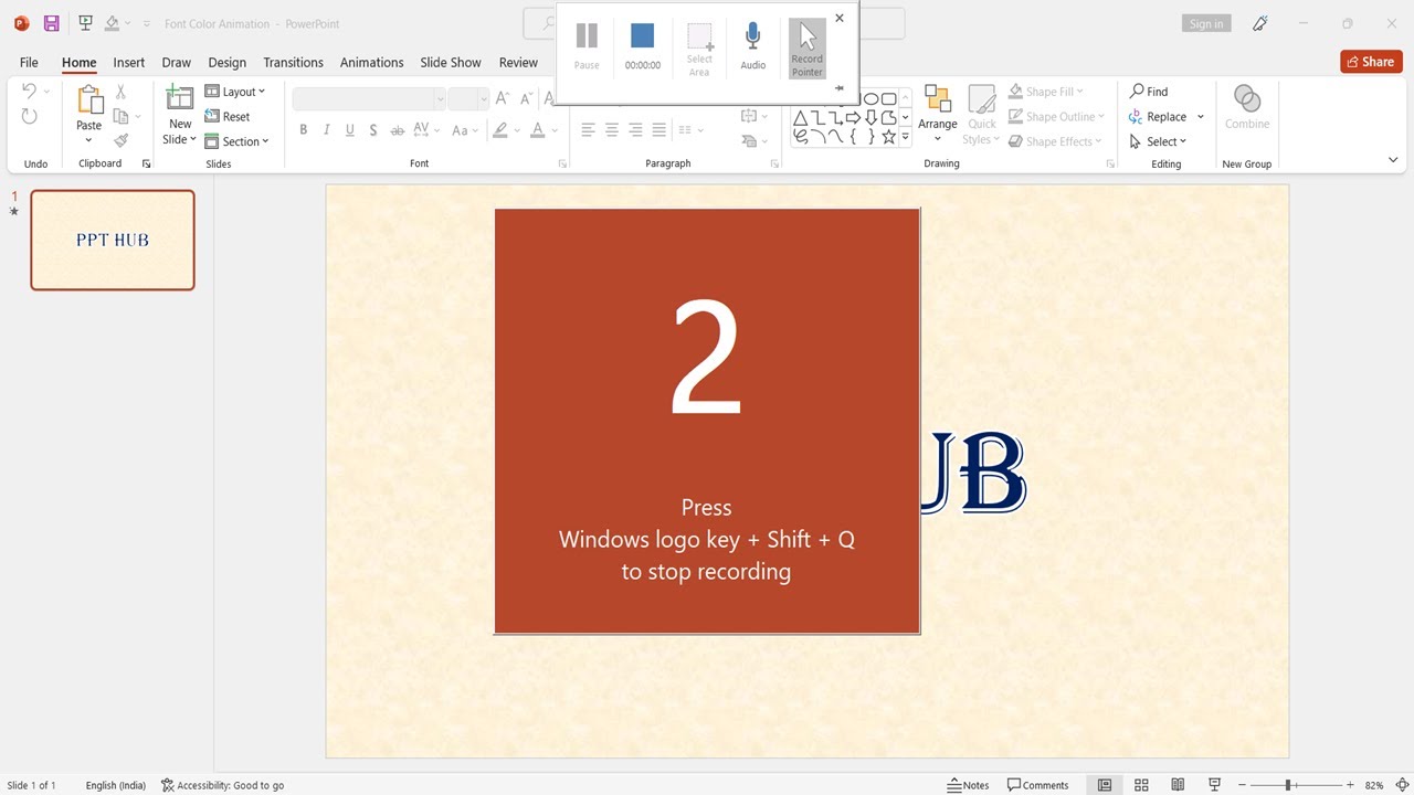 Screen Recording in PowerPoint | Screen Recording | PowerPoint - YouTube