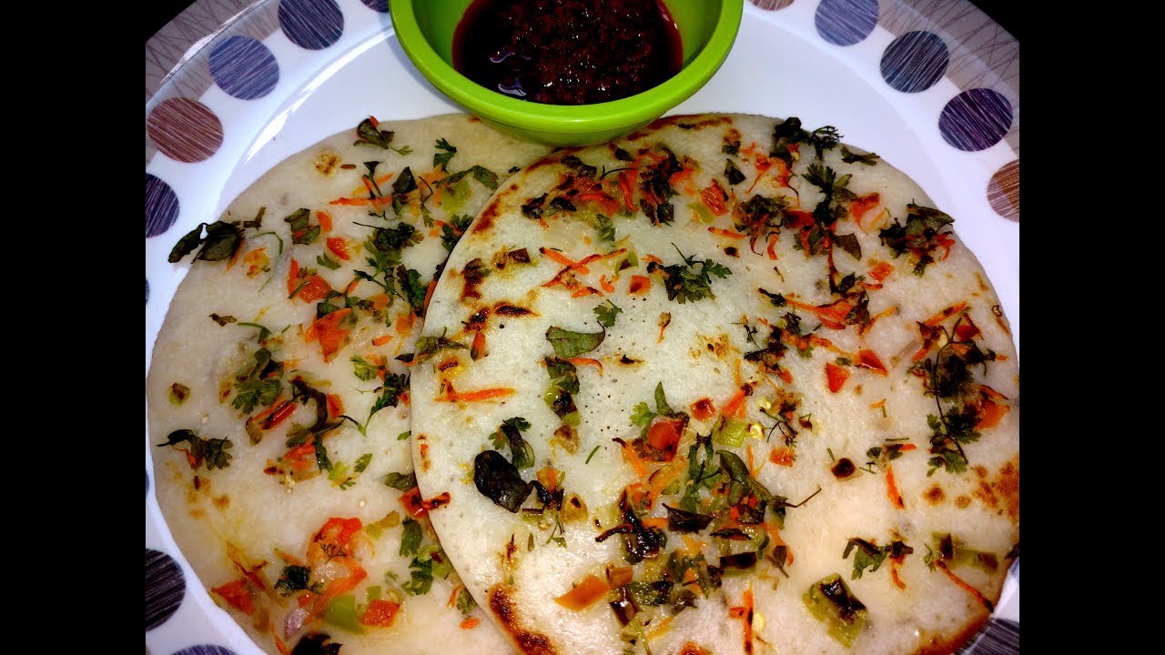 Bread Uttapam Recipe - YouTube