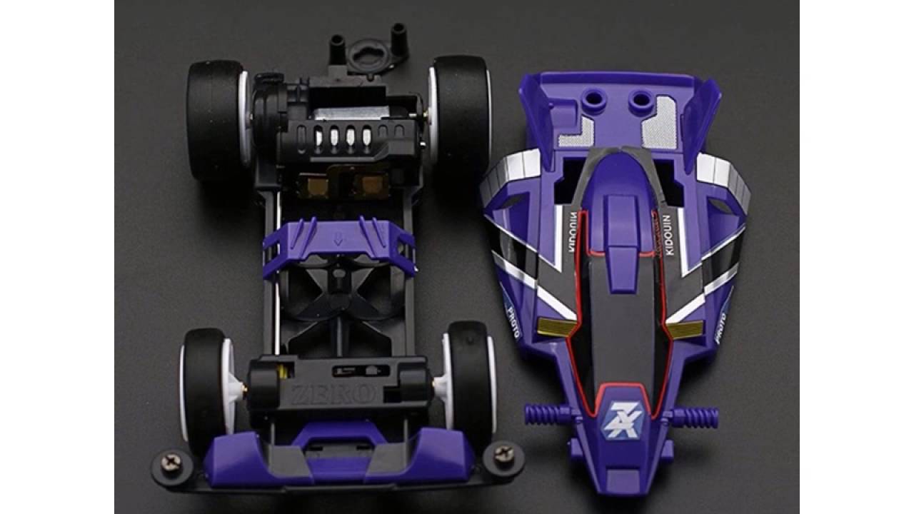 Proto-Emperor ZX (Mini 4WD) DD 4WD Racer Mini 4WD ，proto emperor with ...