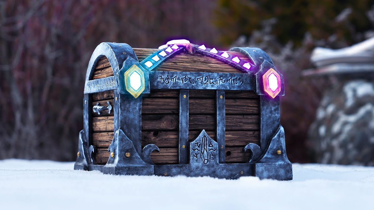 I Made an EPIC Fantasy Chest - from scratch! - YouTube