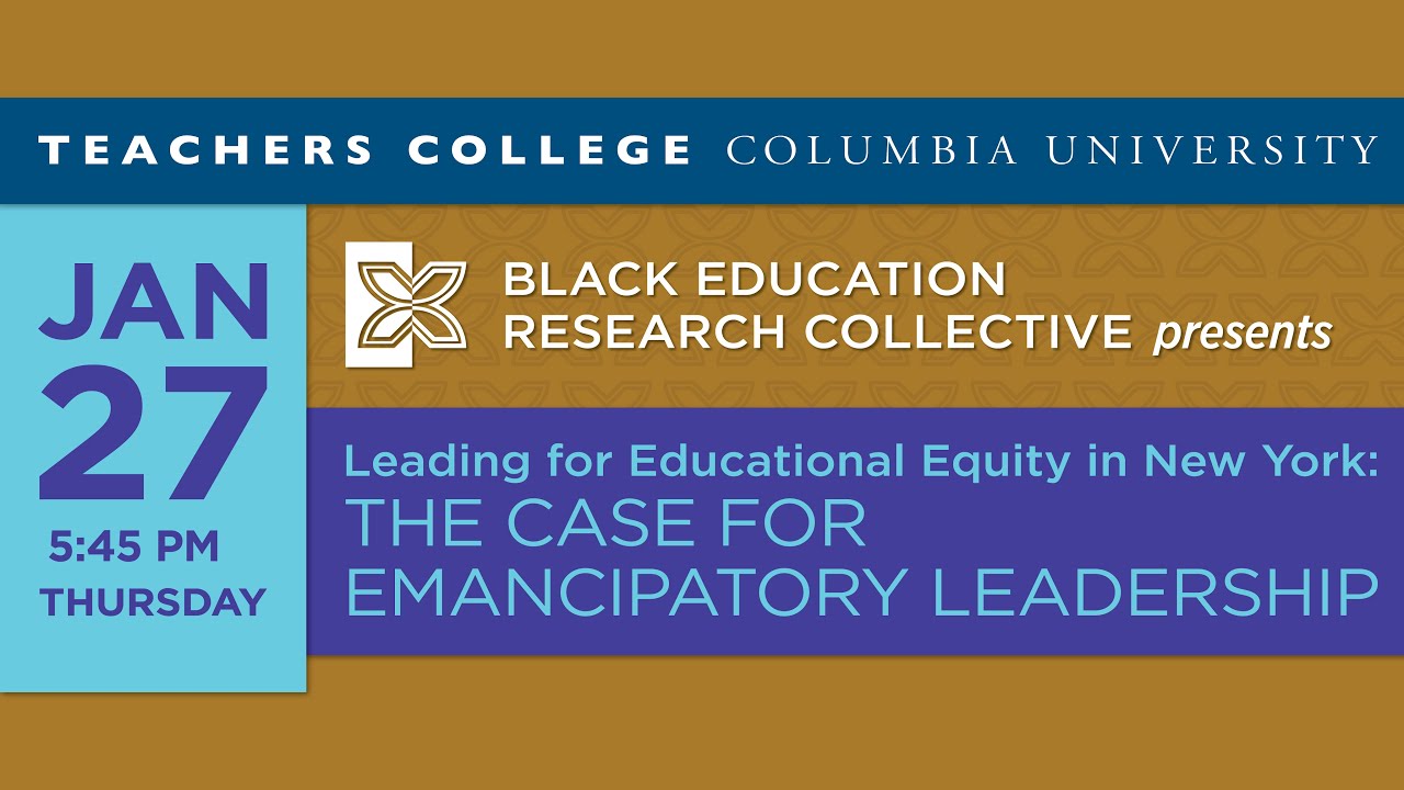 Leading for Educational Equity in New York: The Case for Emancipatory ...