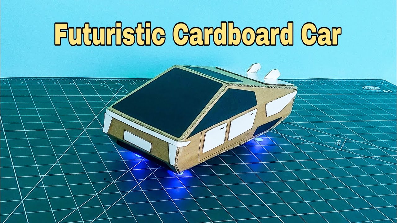 “How I Built a Futuristic Cardboard Car That Actually Moves” | The ...