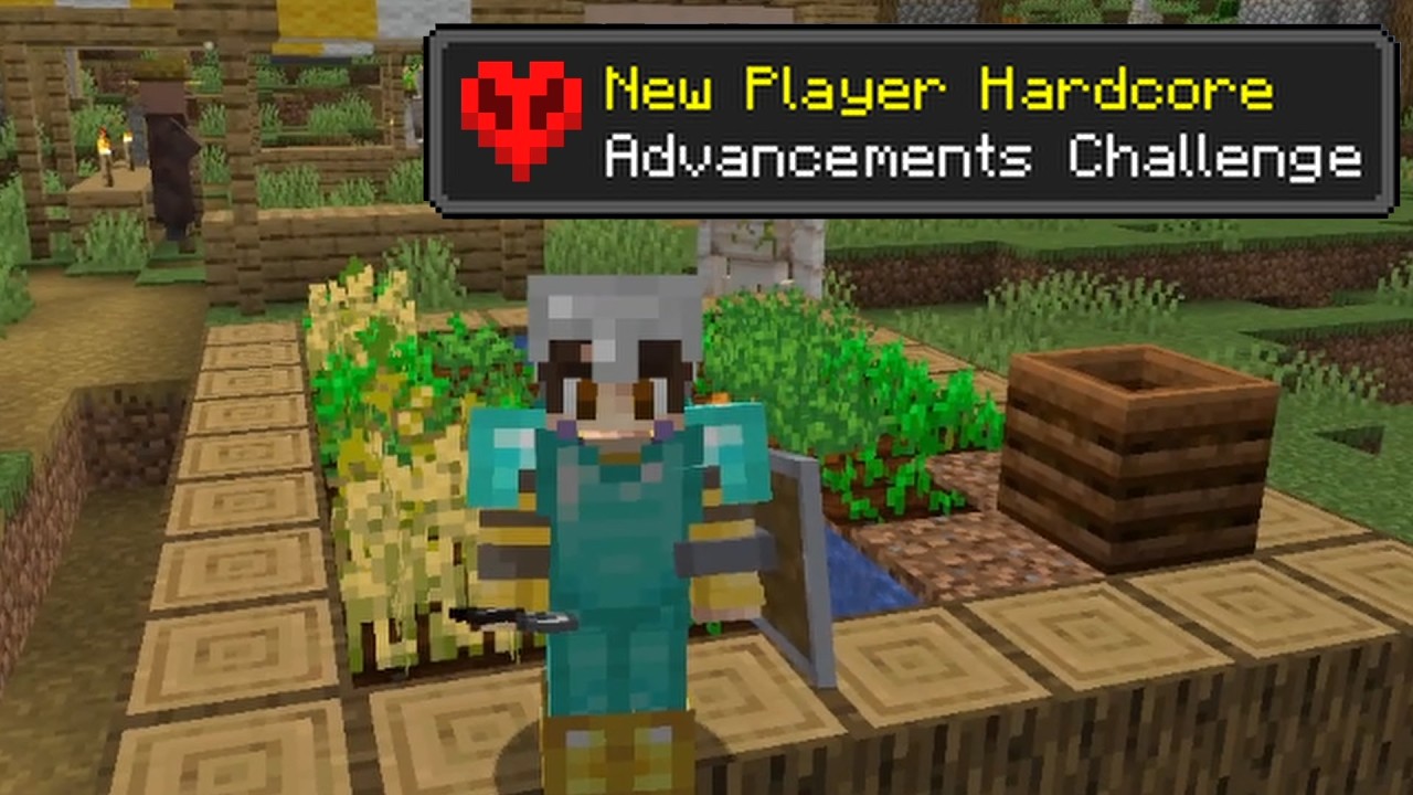 The First Diamonds! Minecraft Hardcore New Player Challenge! (#4) - YouTube