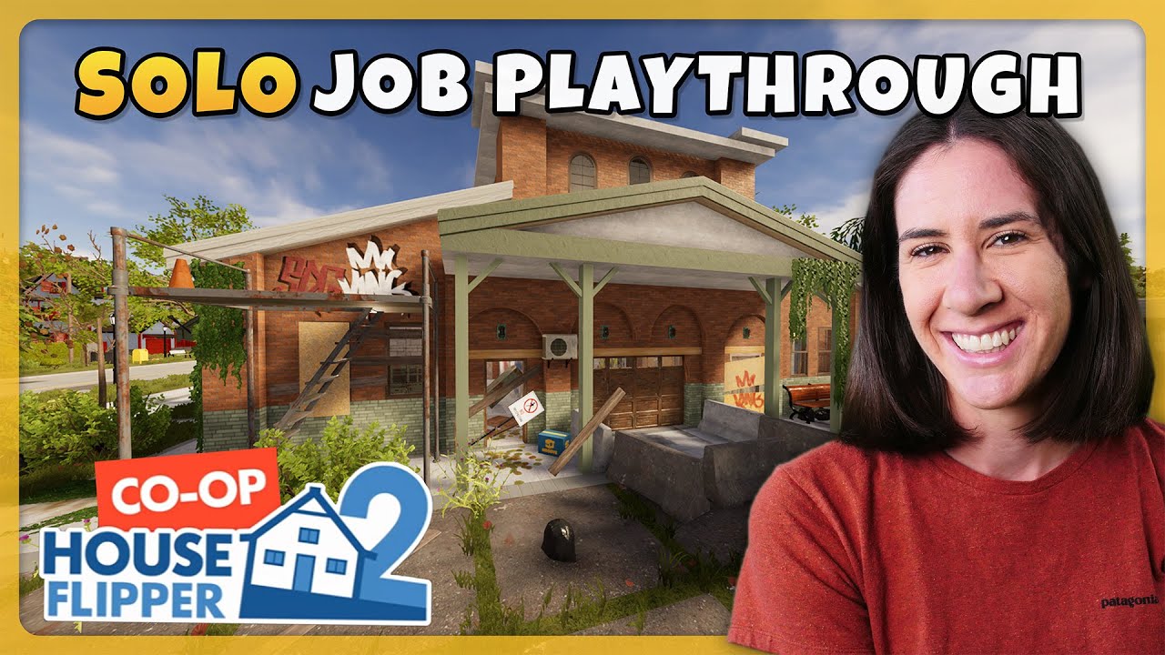 "Help us create a fun place" House Flipper 2 Co-op Job | SOLO Speed ...