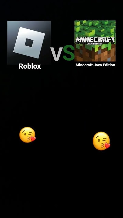 Minecraft Java Edition VS Roblox #minecraftandrobloxfight - YouTube