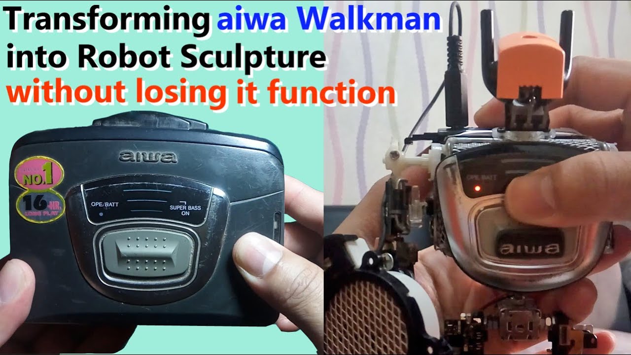ROBOT FIGURE Dari Walkman AIWA - YouTube