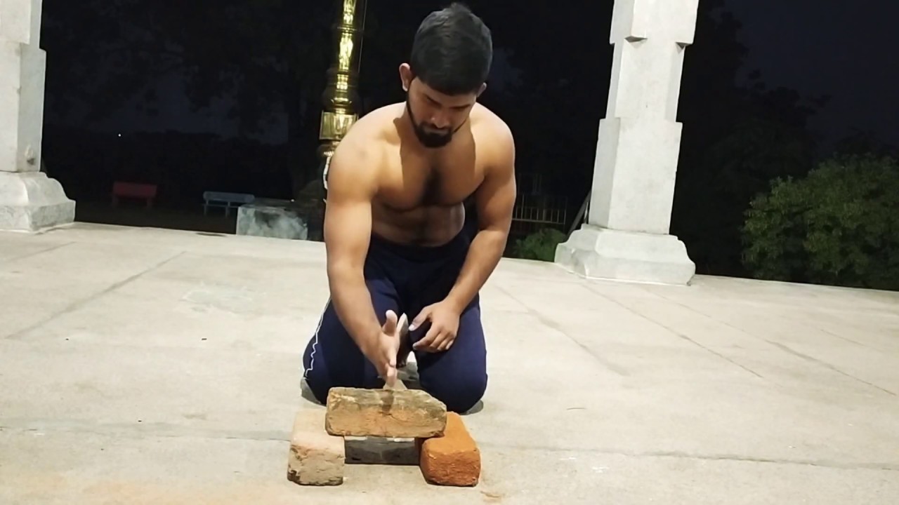 brake a BRICK by hand simply ||Baldev fitness || - YouTube