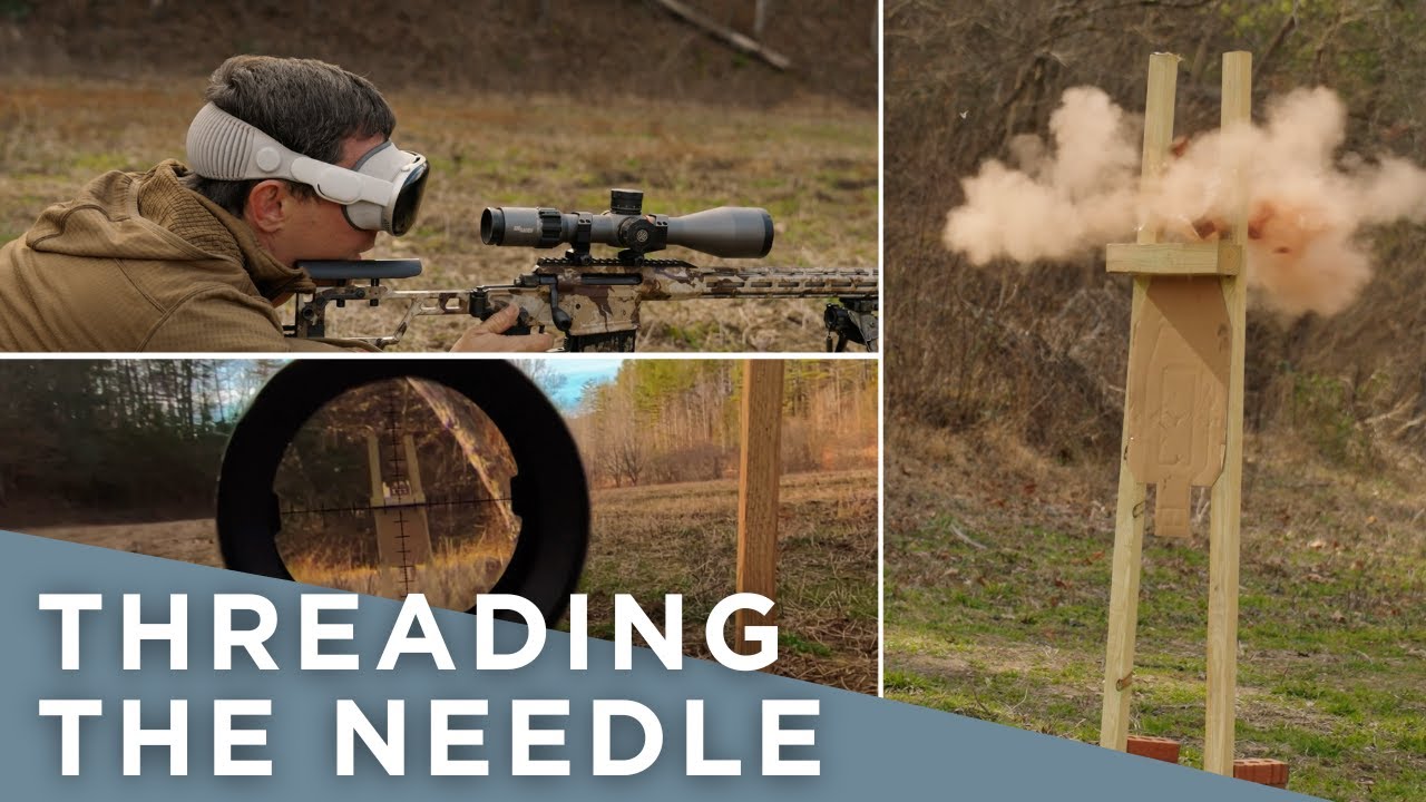 Threading the Needle • Loophole Trick Shot At 300 Yards - YouTube