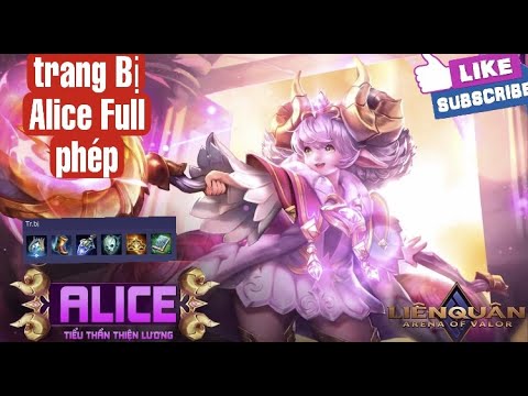 Liên Quân Mobile| ALICE FULL phép cầm bộc phá - YouTube