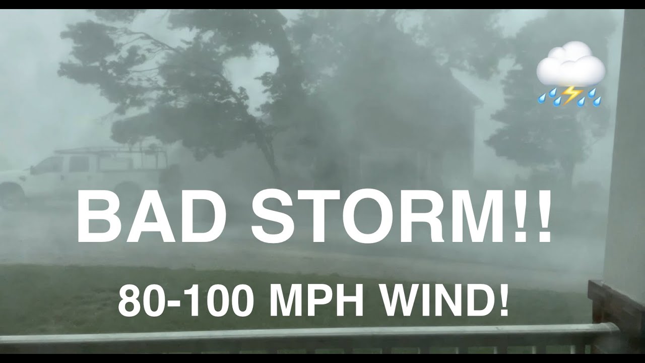 OUR FARM GOT HIT BY A STORM! | 80-100 MILES PER HOUR WIND 💨💦⛈ - YouTube