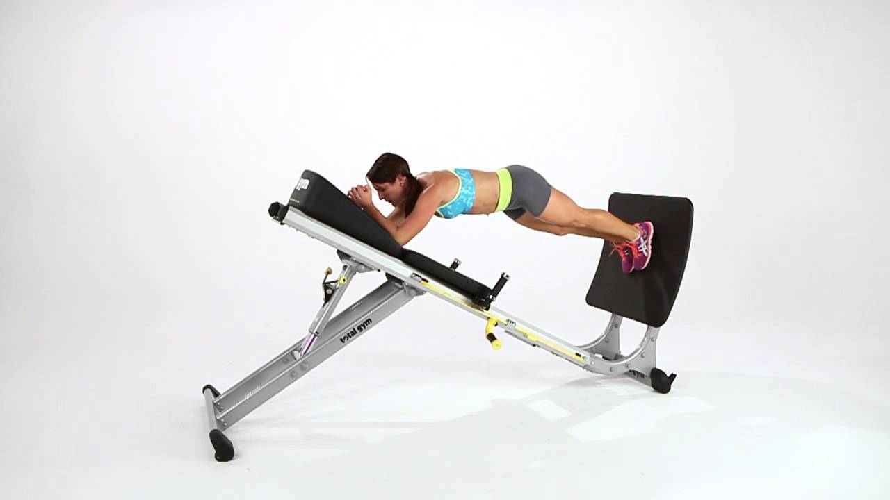 Total Gym Jump Trainer Exercise: Hack Squat Sequence - YouTube