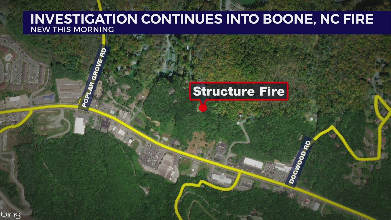 Investigation continues into Boone, NC fire - YouTube
