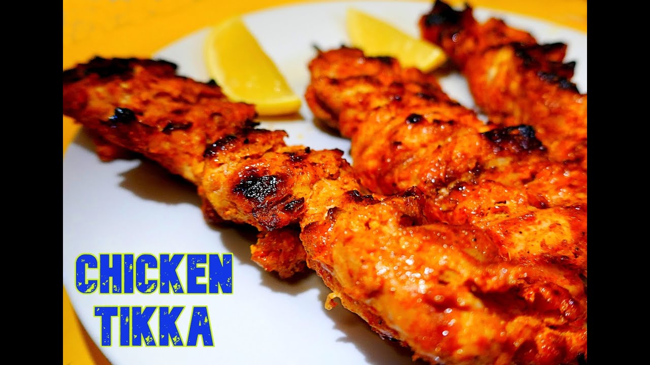 Chicken Tikka - On my BBQ Grill - YouTube