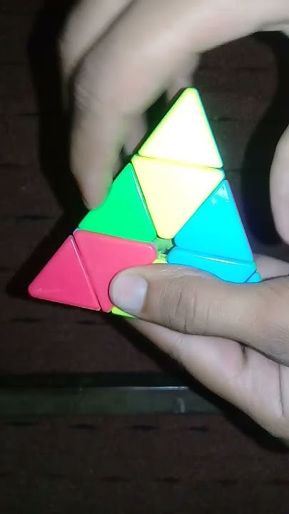 Pyraminx cube solve amazing #shorts - YouTube