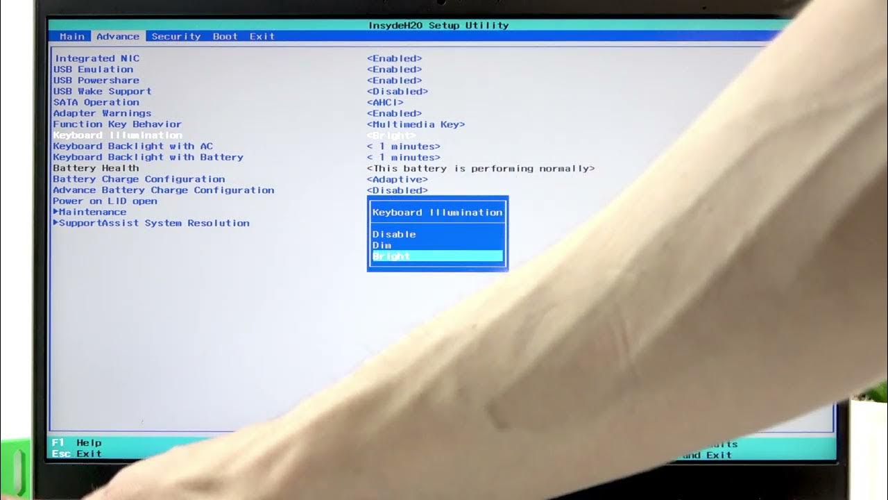 DELL G15 – How to Manage Keyboard Backlight Settings - YouTube