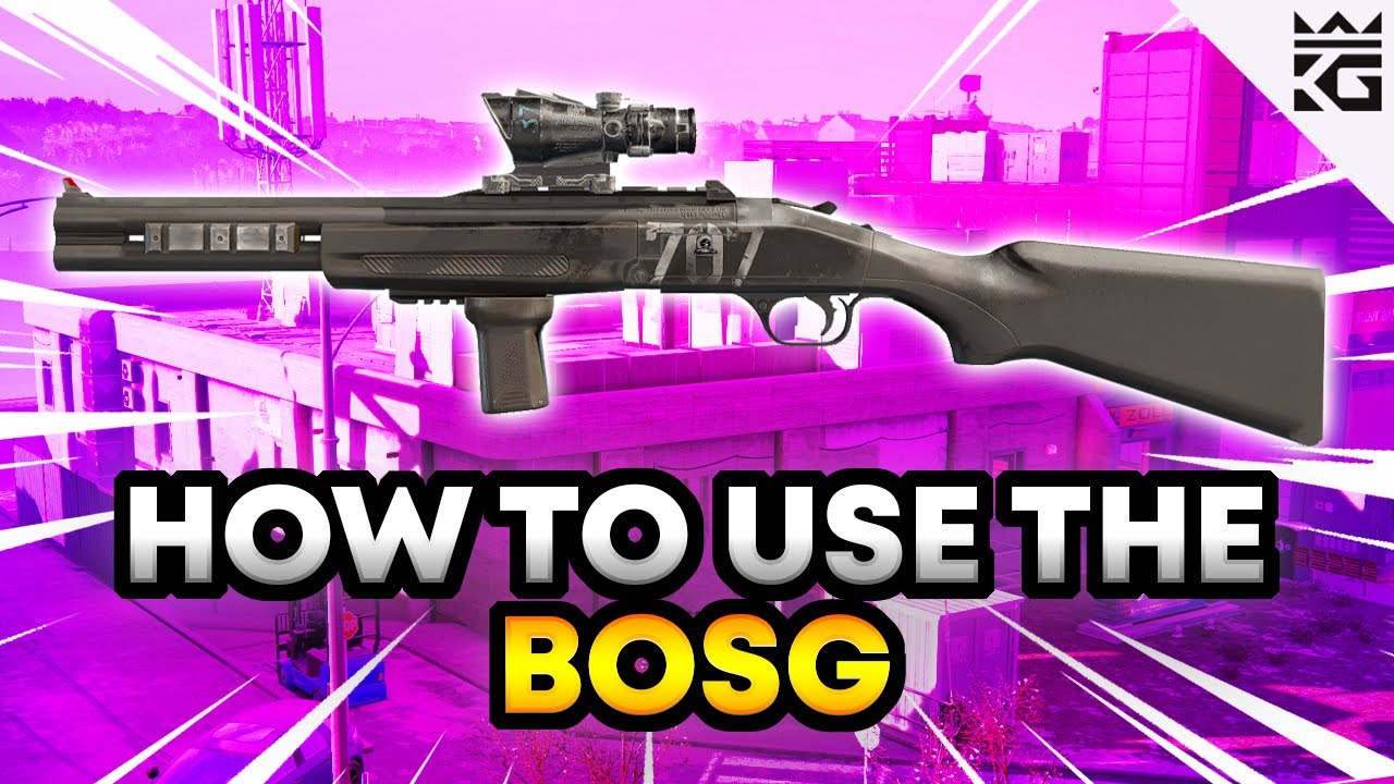How To Use The BOSG! - YouTube