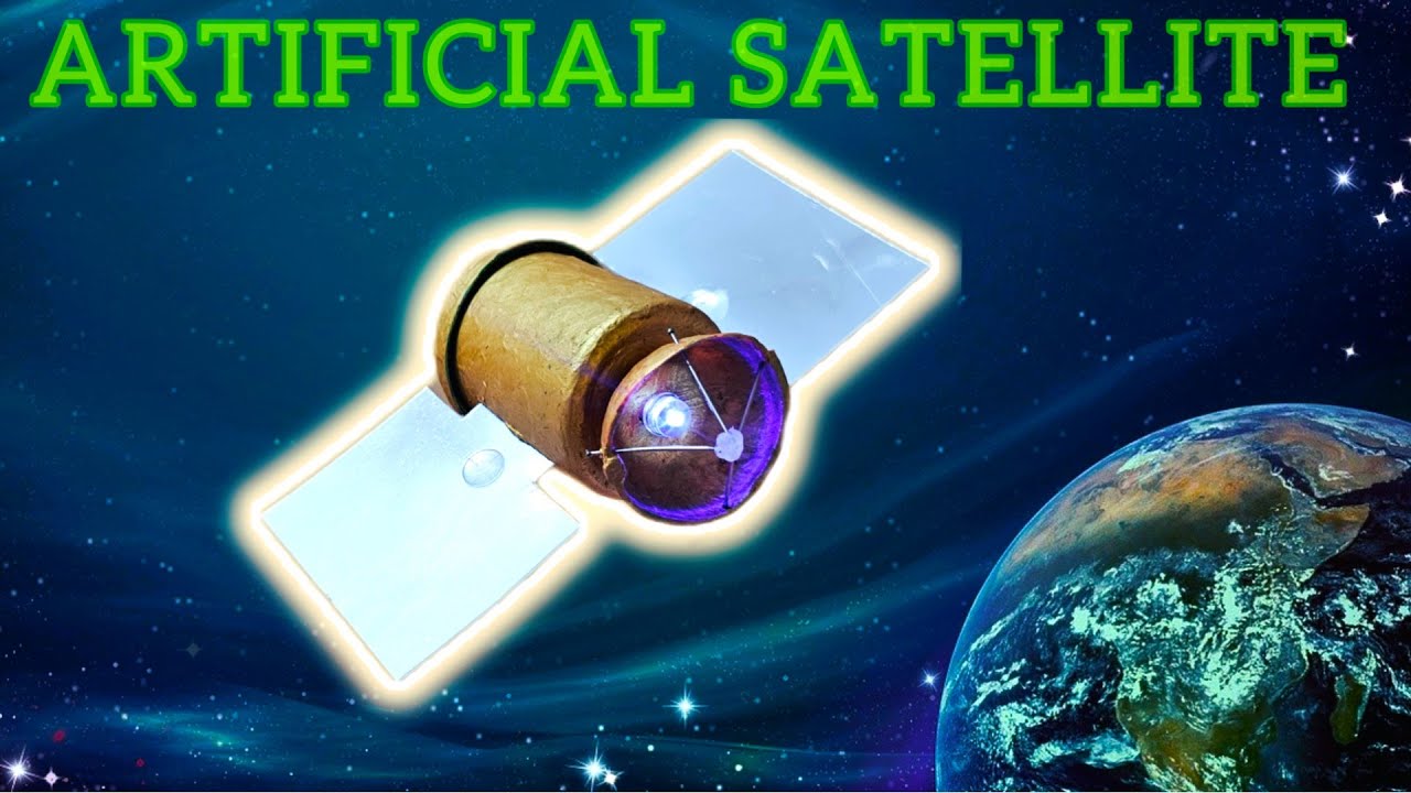 Artificial Satellite Model 👌 Best From Waste School Project Science ...