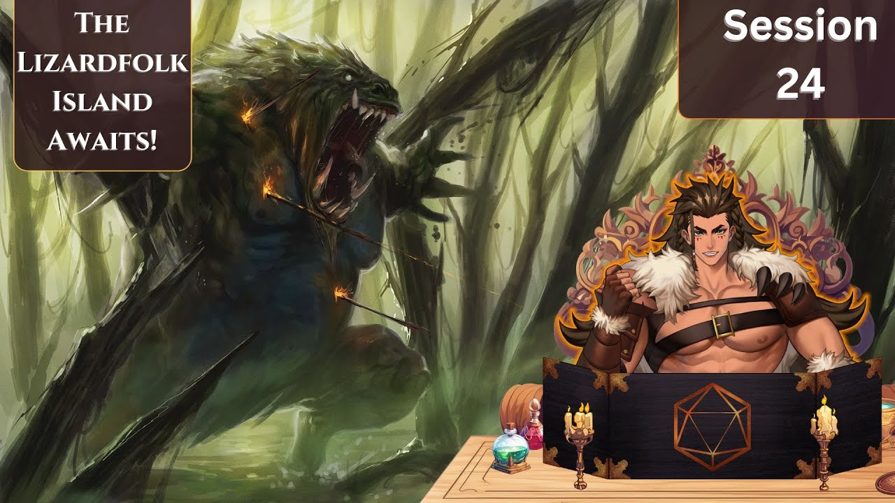 【Pathfinder: Kingmaker】- Session 24 - Isle of the Lizard Champion ...