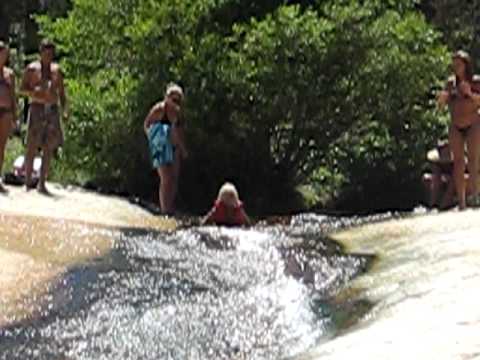 kern river rock water slides 7-16-2009 - YouTube