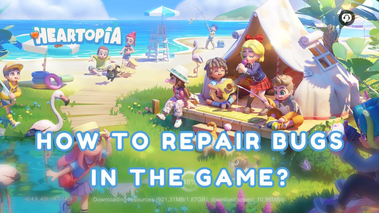 FIX Heartopia Bugs FAST! – Repair Button & Version Mismatch Solution ...