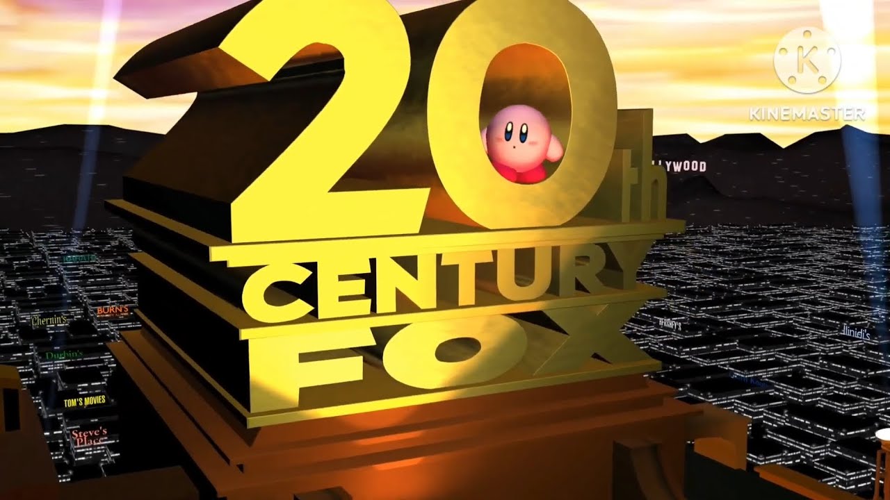 20th Century Fox Logo Kirby With 20th Century Fox 90th Anniversary ...