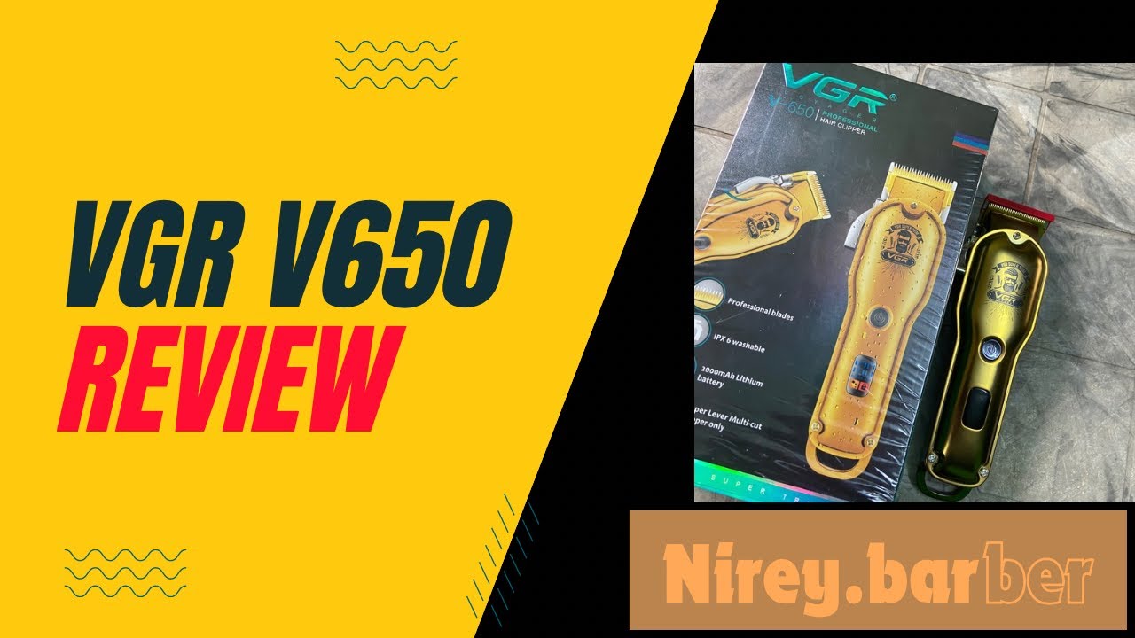 Unboxing & reviewing VGR V-650 Hair Clipper | Full Video | - YouTube