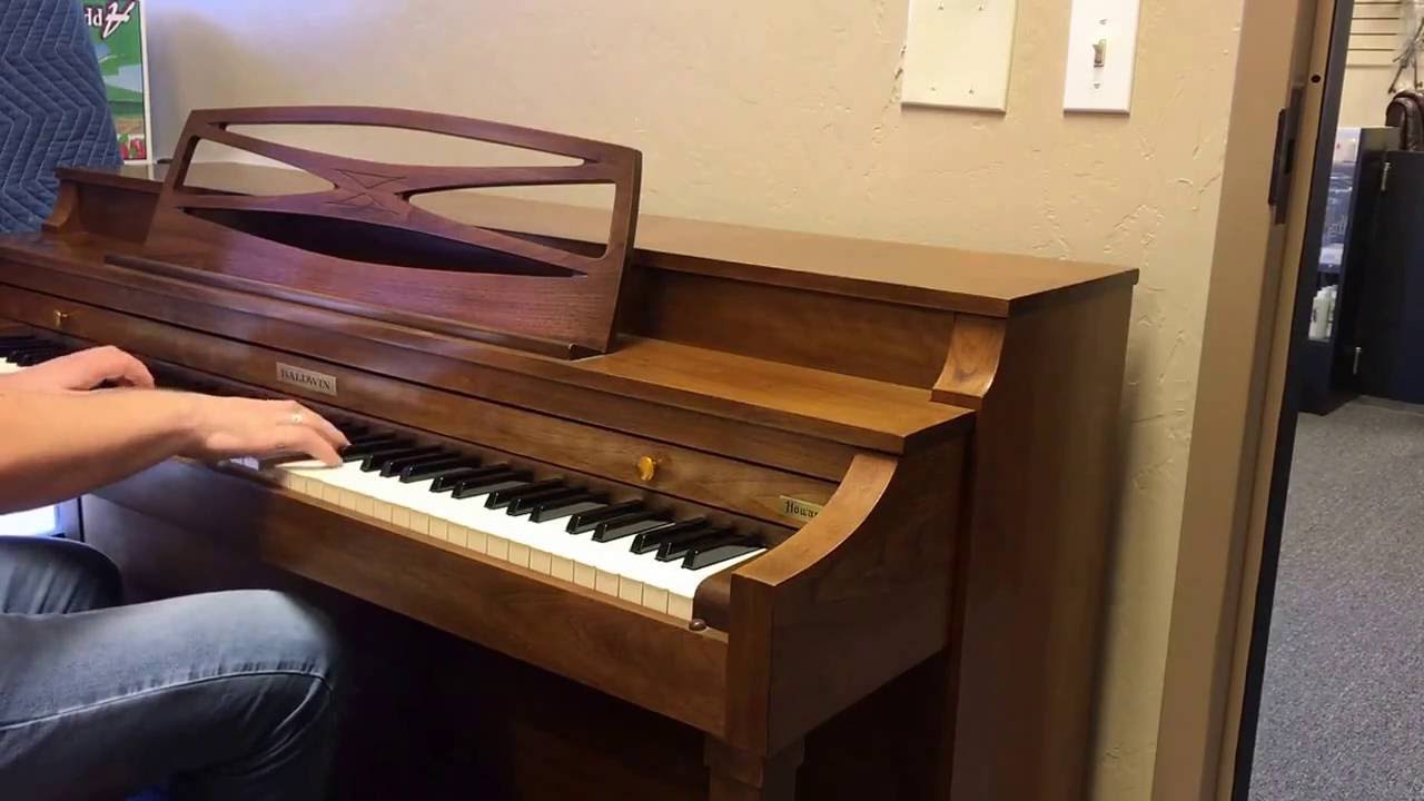 Baldwin Howard Spinet short demonstration - YouTube