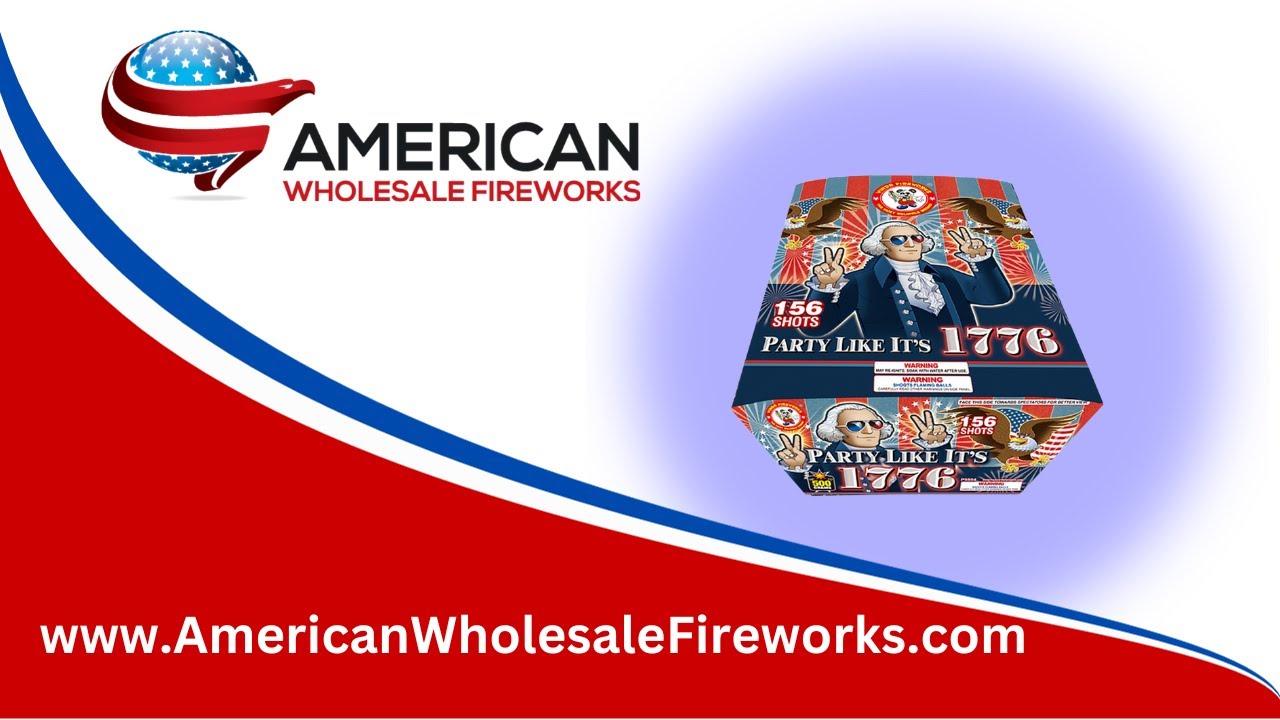 Party Like It's 1776 - P5554 - Winda Fireworks ... Available at American Wholesale Fireworks ...