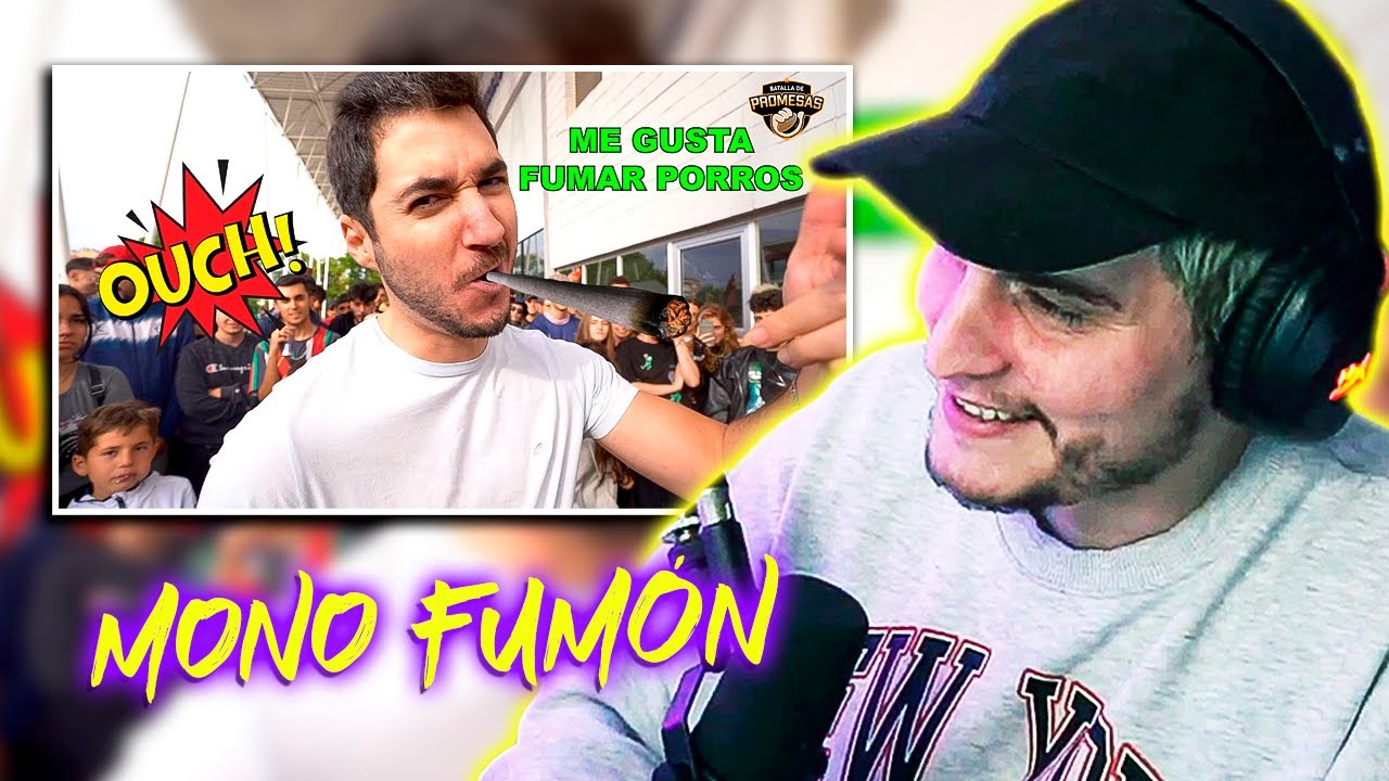 KHAN REACCIONA A MONO FUMÓN en REYES DE PLAZA "ME GUSTA FUMAR PORROS" 🤣 ...