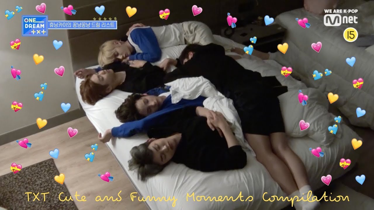 TXT CUTE AND FUNNY MOMENTS COMPILATION - YouTube